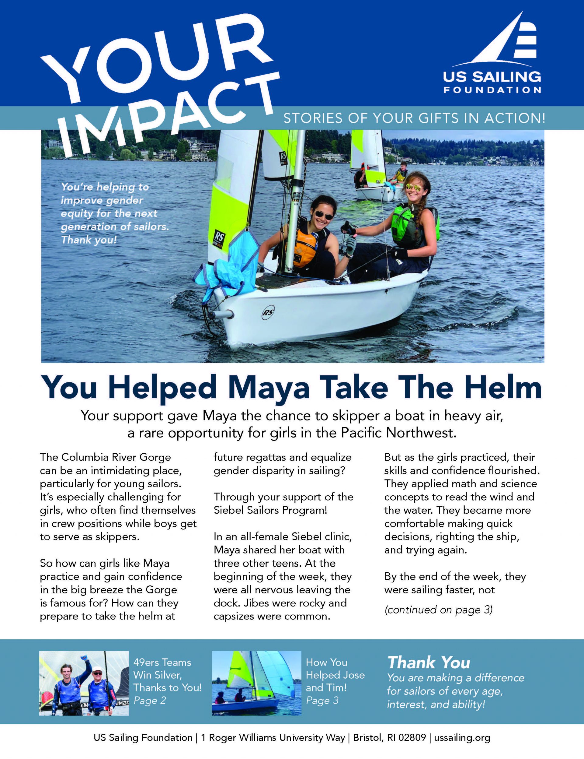 June 2022 Newsletter – US Sailing