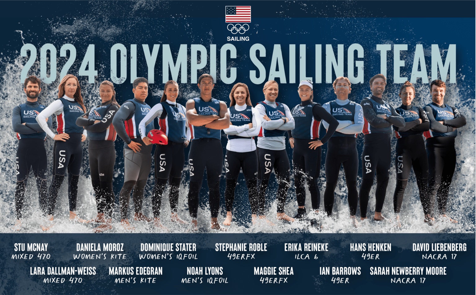 Paris 2024 U.S. Olympic Sailing Team Roster Finalized – US Sailing