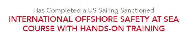 Safety at Sea Courses – US Sailing